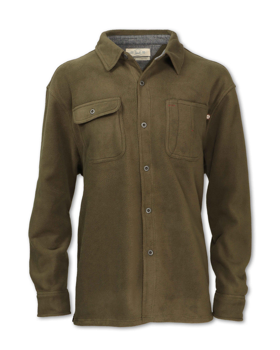 FLEECE BUTTON-UP SHIRT– Purnell